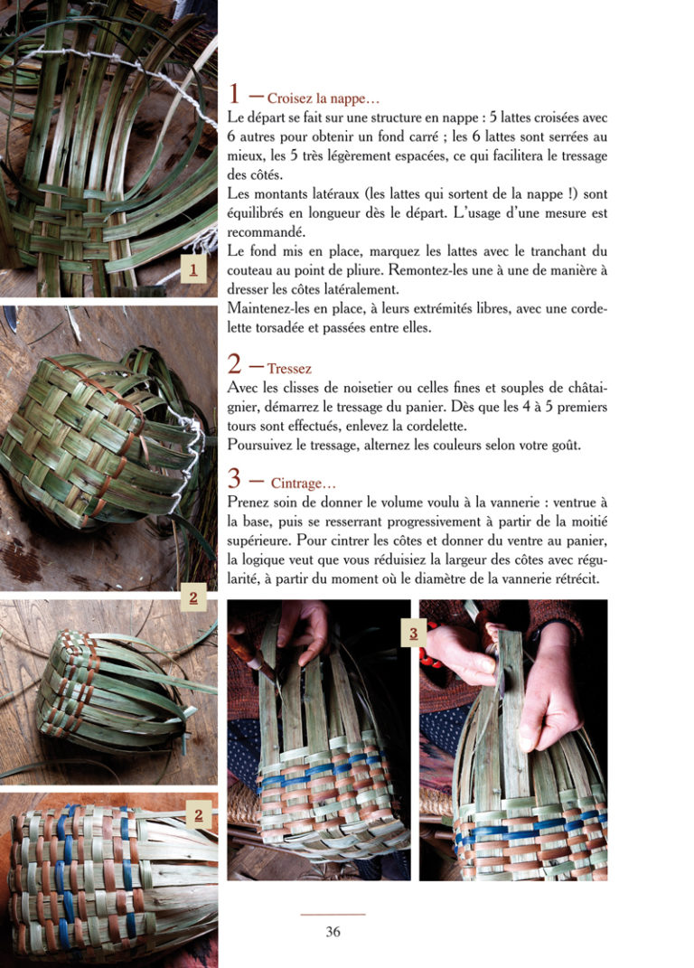 La Vannerie sauvage vol. 1 - Initiation - plantes tressables et tutoriels
